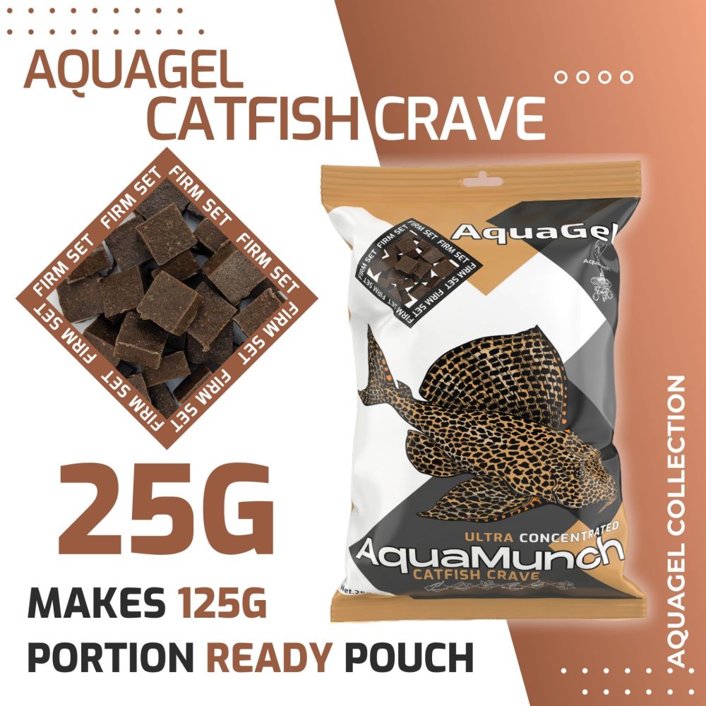 AquaMunch AquaGel Catfish Crave 25g Ready Portion - AquaMunch Aquarium ...